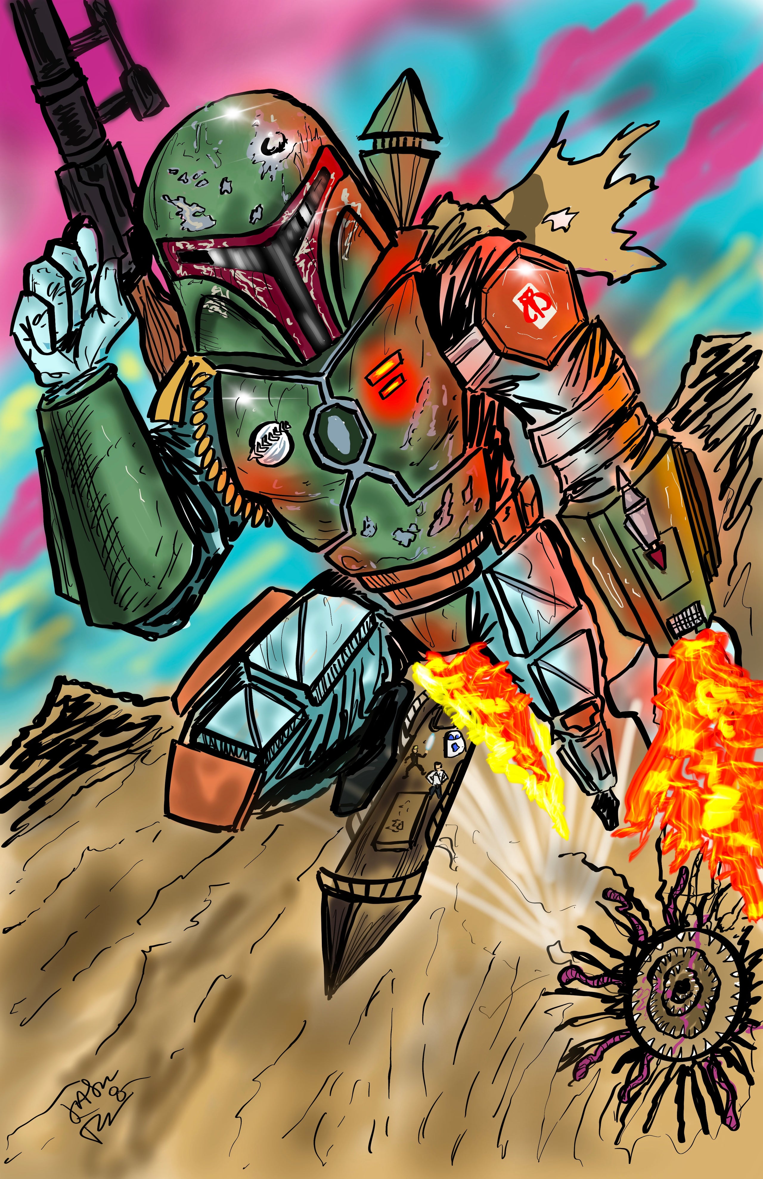 Boba Fett Art